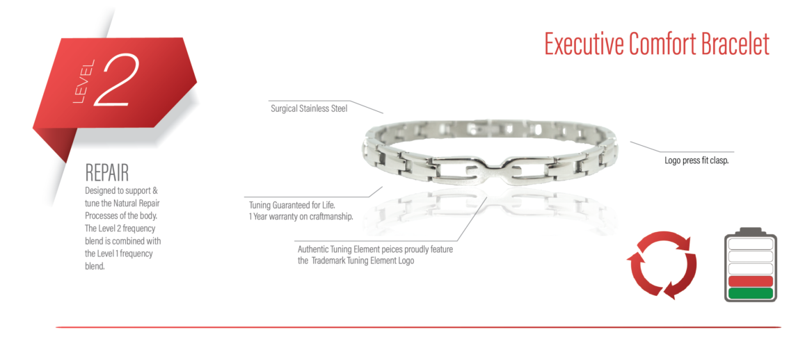 Executive Comfort Bracelet | Tuning Element