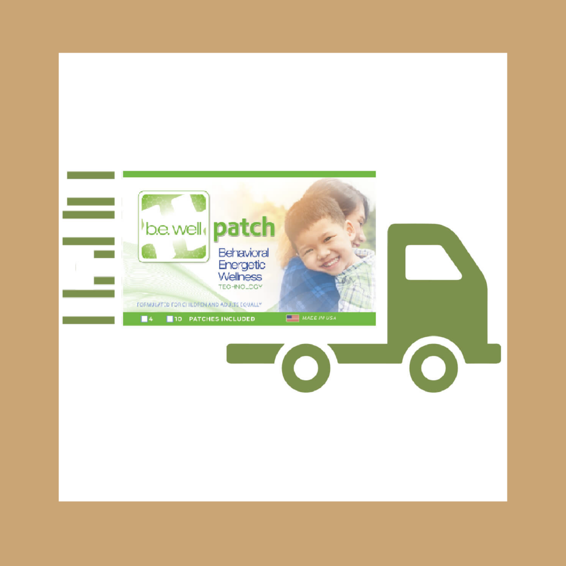 B.E. Well Patches Monthly Autoship | Tuning Element